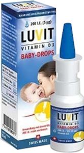 LUVIT Vitamin D3 Baby Drops, 10 ml | Online Apotheke Schweiz | Online ...