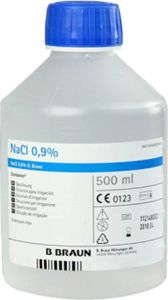 NACL B. BRAUN 0.9 % 500ml West Ecotainer, 10 Stück | Online Apotheke ...