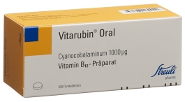 VITARUBIN Oral Filmtabletten 1000 mcg, 100 Stück | Online Apotheke ...