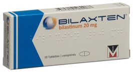 BILAXTEN Tabletten 20 mg, 10 Stück | Online Apotheke Schweiz | Online ...