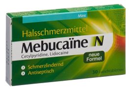 MEBUCAÏNE N Lutschtabletten neue Formel, 30 Stück | Online Apotheke ...