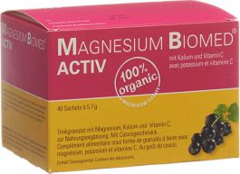 Magnesium Biomed ACTIV 40 Sachets | Online Apotheke Schweiz | Online ...